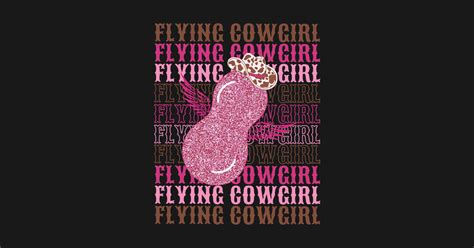 Retro Flying Cowgirl Labor And Delivery Landd Nurse Western Retro