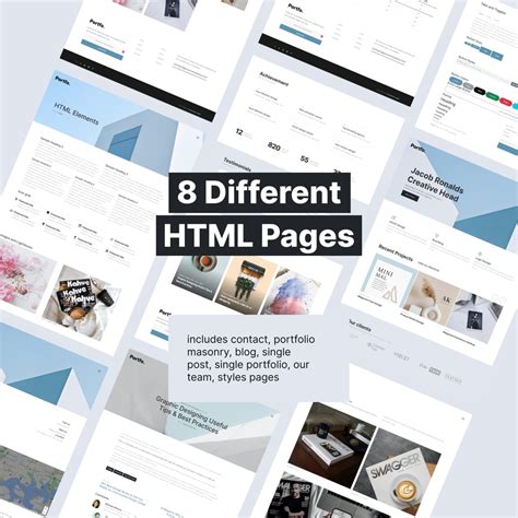 Portfo Free Bootstrap 5 Html Css Portfolio Website Template