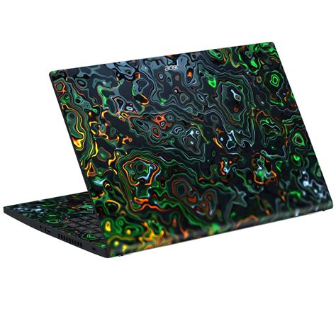 Shop Psychedelic Swirl Laptop Skin For Acer Buy Online Now Skinslegend