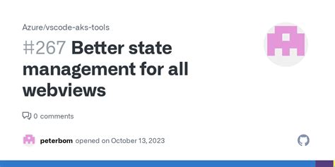 Better State Management For All Webviews · Issue 267 · Azure Vscode