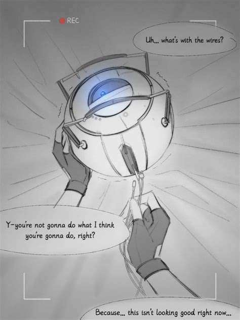 Rule 34 Bed Portal Portal Series Portal Core Robot Screen Face