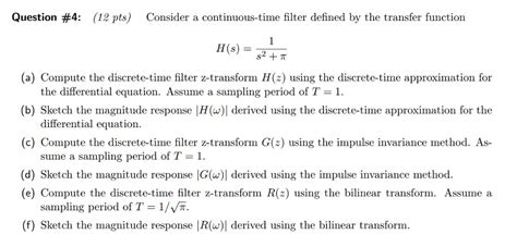 solved question 4 12 pts consider a continuous time