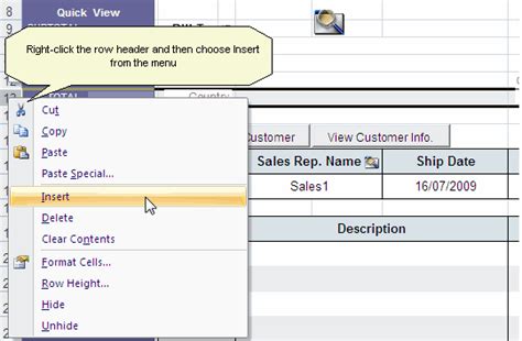 Add Postcode Cell Manually Invoice Manager For Excel