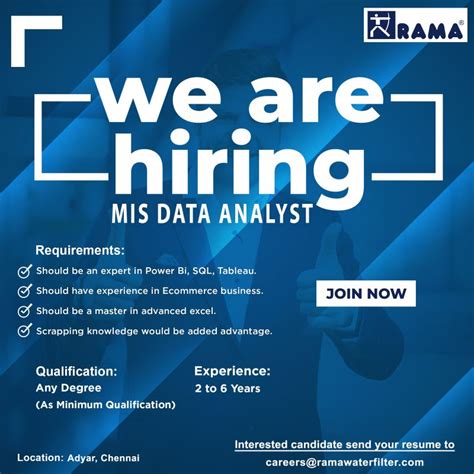 Misdataanalyst Team Hiringalert Hiringimmediately Dataanalysts