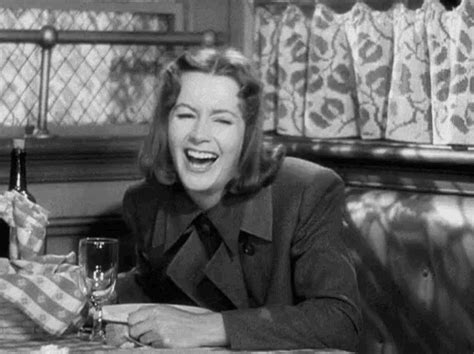 Greta Garbo Skratt  Classic Hollywood Laughing Moment