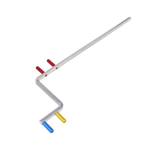 universal metal aiming arm color coded rinn xcp style x ray aligning system