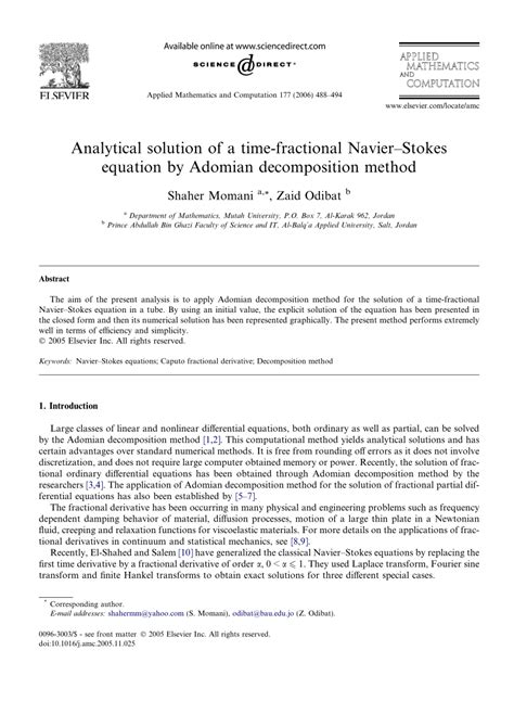 Pdf Analytical Spherically Symmetric Solution For The Time Fractional
