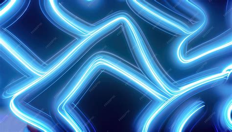 Cool Blue Neon Backgrounds