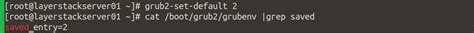 LayerStack Tutorials LayerStack How To Change The Default Boot Kernel On Linux Cloud Servers