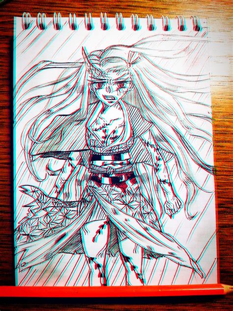 Незуко из аниме Клинок рассекающий демонов 🤗🌸