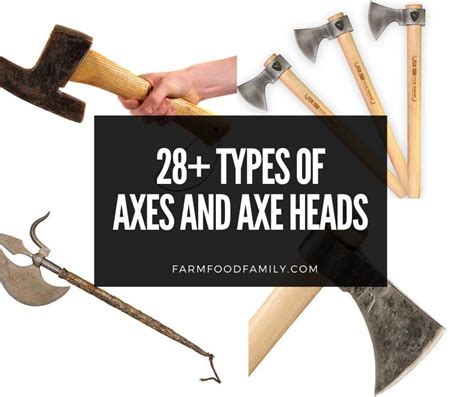 Different Types Of Axes 24 Types Of Axes Cutting Edge Axe Head