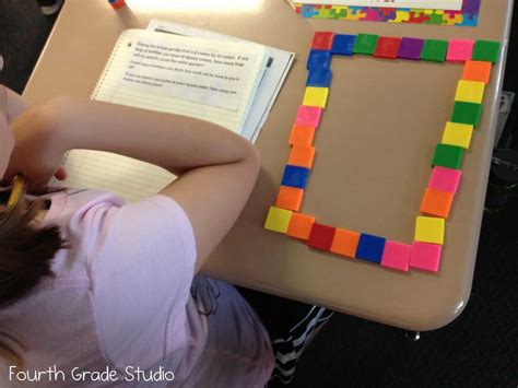 Perimeter And Area Problem Solving Working Strategically The Teacher Studio