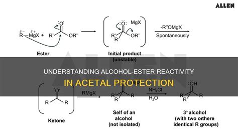 Understanding Alcohol Ester Reactivity In Acetal Protection Cyalcohol