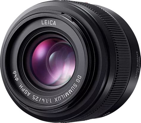 Объектив Panasonic LEICA DG SUMMILUX 25mm F1.4 ASPH. II (черный) купить ...