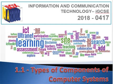IGCSE ICT