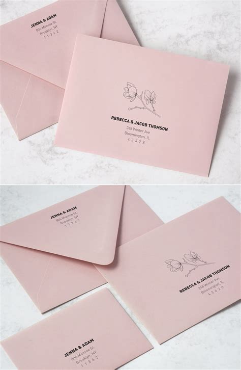 Wedding Invitation Templates Envelopes