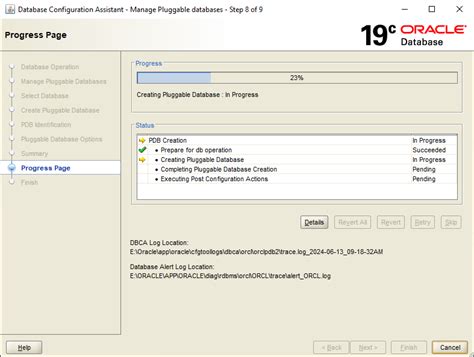Using Dbca To Add A Pdb 19c Se2 Windows Snowdba