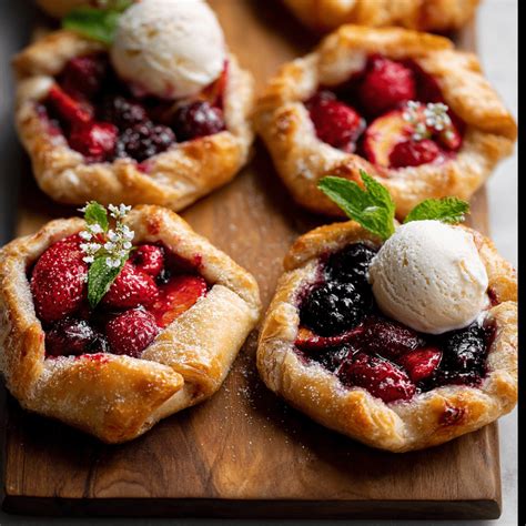 Mini Fruit Galettes 5 Simple Perfect Portions