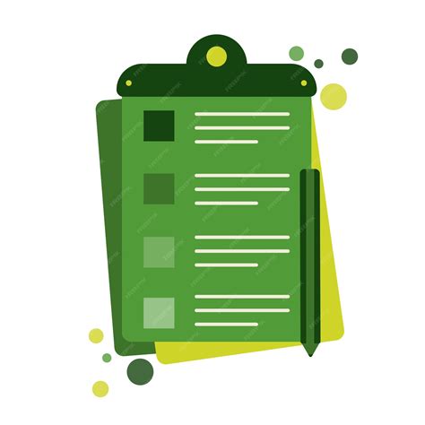 Premium Vector Checklist And Pencil Drawing Ticks Checking Selection Marks Different Sheets