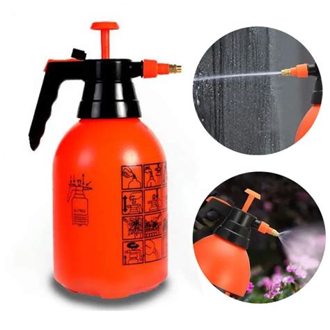 펌프 압력 분무기 공기 압축 펌프 수동 압력 분무기 정원 급수 관개 소독 스프레이 병 2l
