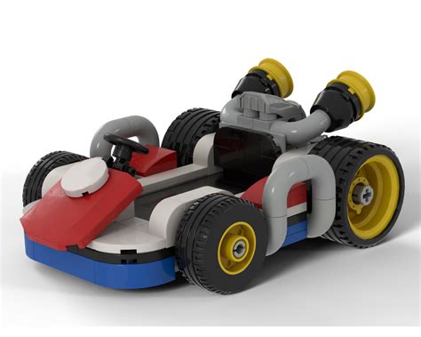 Lego Moc Go Kart By Curtydc Rebrickable Build With Lego