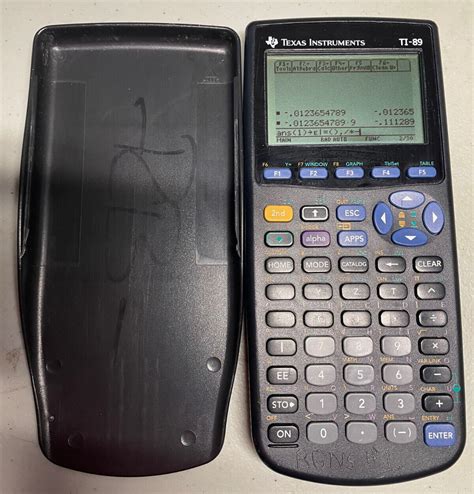 Graphing Calculator Ti 89