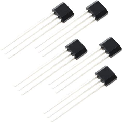 5pc Ss495a Ss495a1 Solid State Hall Effect Magnetic Sensor Ic 10ma 5v