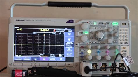 Using The Tektronix Tcp0030a Current Probe With The Tektronix Mdo3104