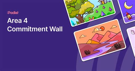 Area 4 Commitment Wall