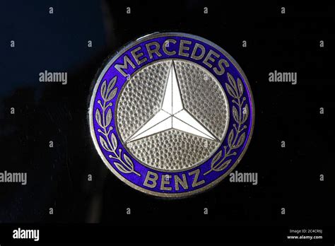Mercedes star, Mercedes-Benz, oldtimer, Germany Stock Photo - Alamy