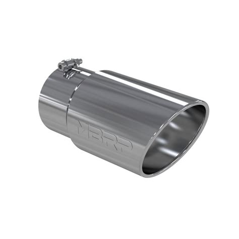 Mbrp Exhaust 6 Inch Od Angled Rolled End Exhaust Tip 18 Inch