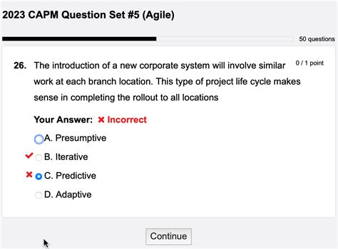 Agile Practice Test PMP