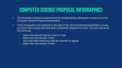 Computer Science Proposal Infographics Google Slides PPT