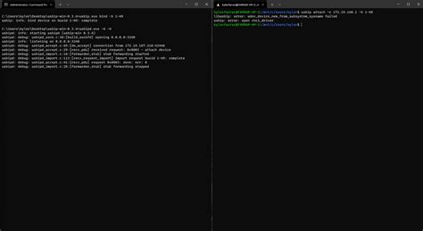 libusbip and usbip binding error · issue 247 · cezanne usbip win · github