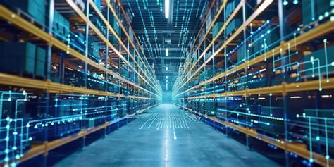 Premium Photo Digital Logistic