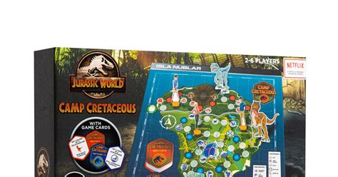 Jurassic World Camp Cretaceous Board Game Board Game Boardgamegeek