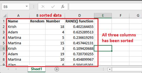 Excel Rand Function Generating Random Data Free Online Tutorial
