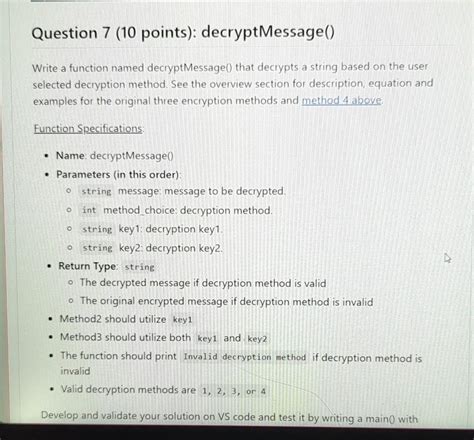 Solved Method 4 Will Repeat Using Method1 Method2 And