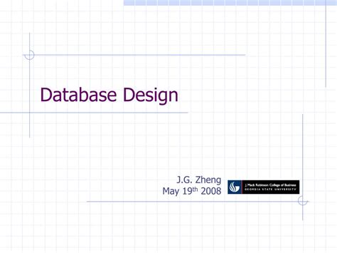 PPT Database Design PowerPoint Presentation Free Download ID