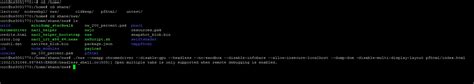 linux can t launch app multiple open tab linux headless · issue
