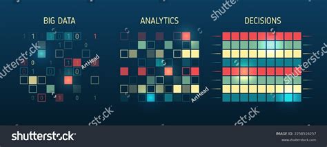 structuring flow information data analytics concept stock vector