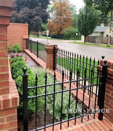 Iron And Brick Fence Ideas To Inspire Your Next Home Project Iron
