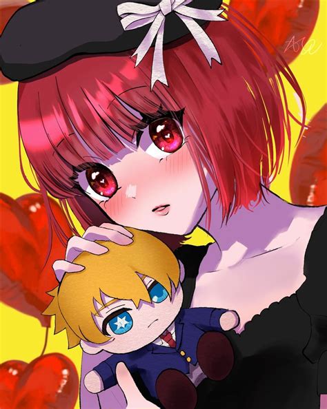 Arima Kana And Hoshino Aquamarine Oshi No Ko Drawn By Gkck Danbooru