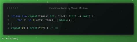 Kt Academy On Linkedin Functional Kotlin