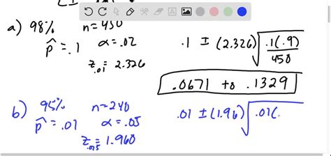 ⏩solved Calculate The Confidence Interval To Estimate The Population… Numerade