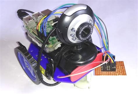 Diy Web Controlled Raspberry Pi Surveillance Robotic Car Lekule