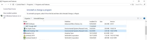 حذف نرم افزار ArcGIS مدرسه سنجش از دور