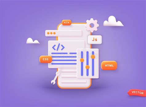 Mobile Application Development Process Smartphone Interface Building Process Mobile App Stock