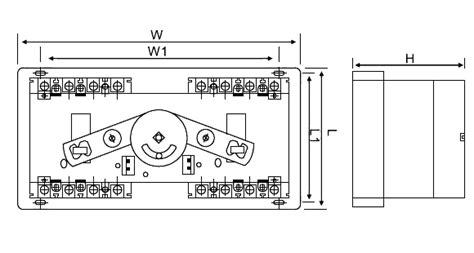 Automatic Transfer Switch 34 Pole 100125 To 225 Amps