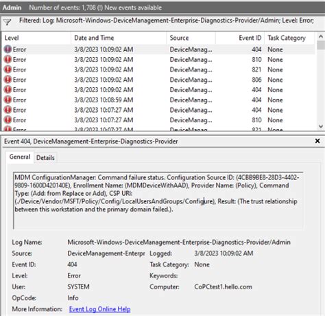 Intune Local Admin Policy Microsoft Qanda
